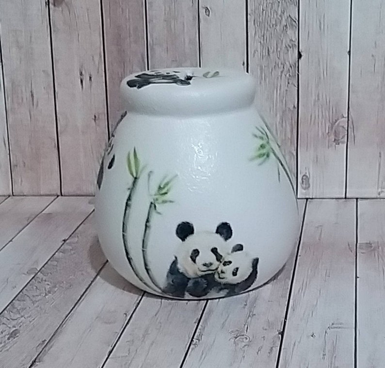 Personslised Panda Money Pot Money Box Piggy Bank Savings - Etsy UK