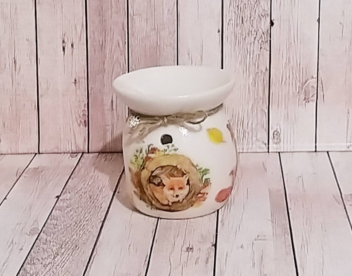 Fox Wax Burner Wax Warmer Oil Burner Wax Melts Gift for - Etsy