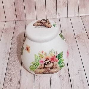 Personslised Sloth Money Pot, Money Box, Piggy Bank, Savings Pot ...