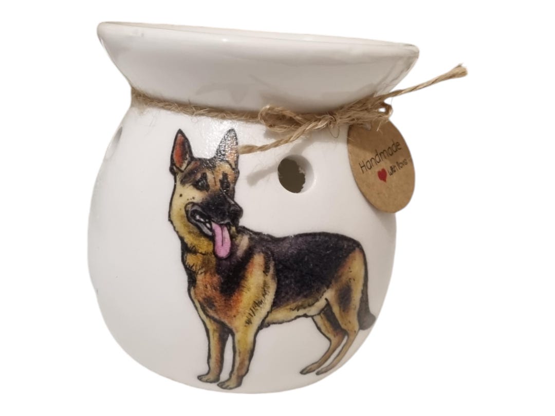 Alsation Wax Burner, German Shepherd Dogs, Wax Warmer, Oil Burner, Wax ...