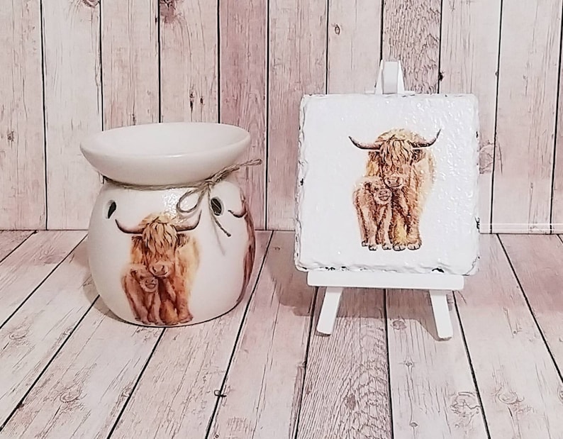 Highland Cow Wax Burner Baby Highland Cow Wax Warmer Oil - Etsy UK