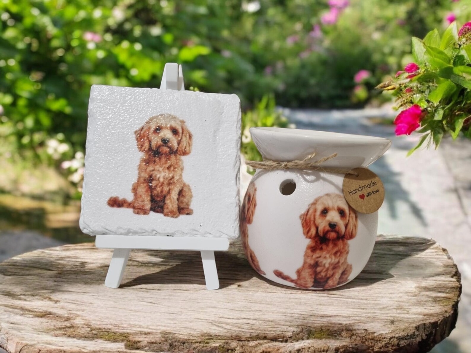 Ginger Cockerpoo Dog Wax Burner, Dogs, Wax Warmer, Oil Burner,dog ...