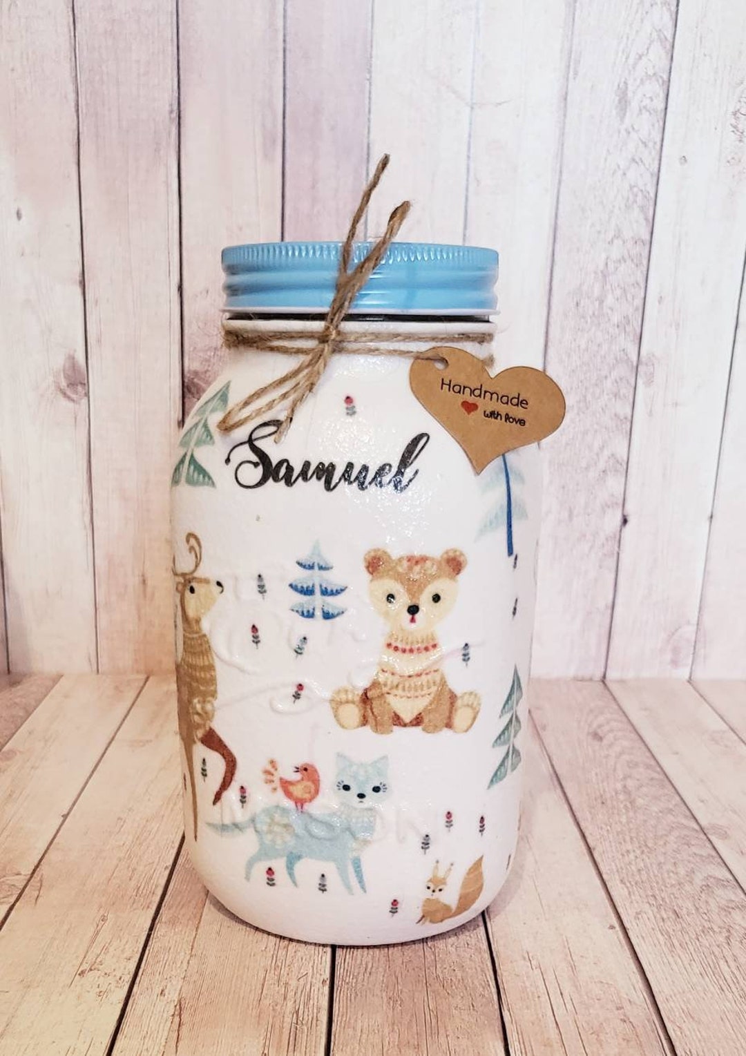 Personslised Scandi Nordic Money Pot, Money Box, Piggy Bank, Savings ...