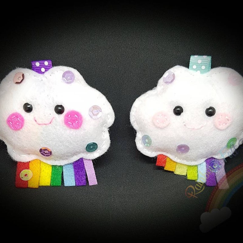 Cloud Brooch - Etsy