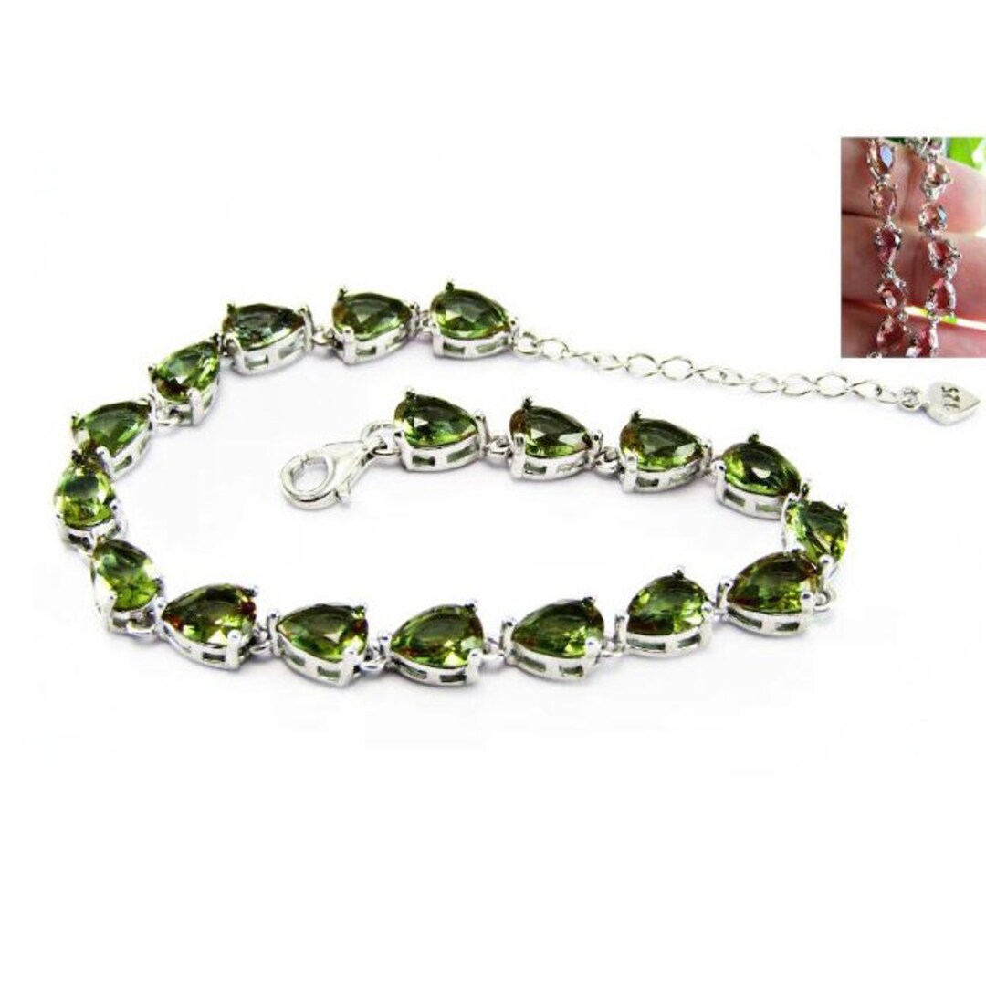 A+++ Amazing Turkish Color Changing Diaspore Sultanit 925 Sterling ...