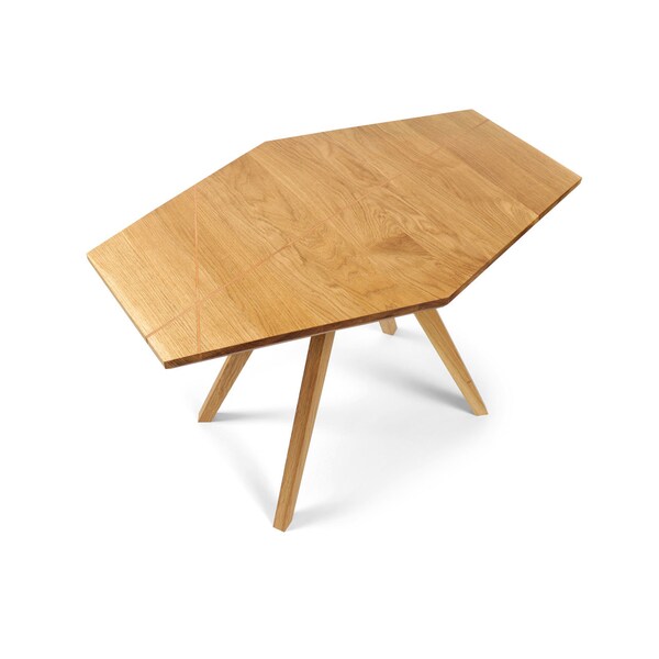 Oak Coffee Table - Etsy