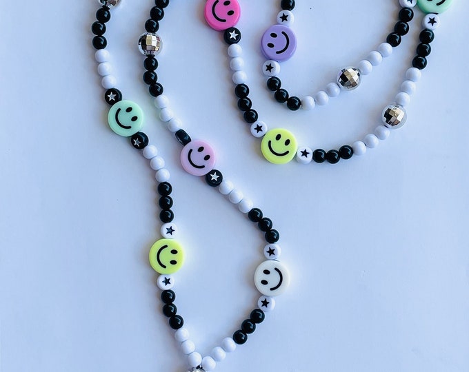 Smiley Retro Lanyard - Etsy