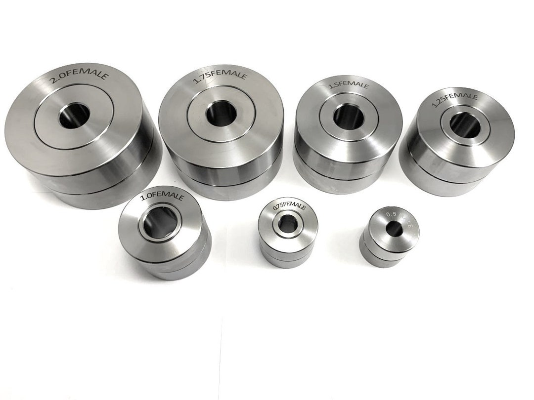 Dimple Dies Die Choose Size 1/2"-3/4"-1"-1 1/4" 1 1/12" 1 3/4" 2" USA ...