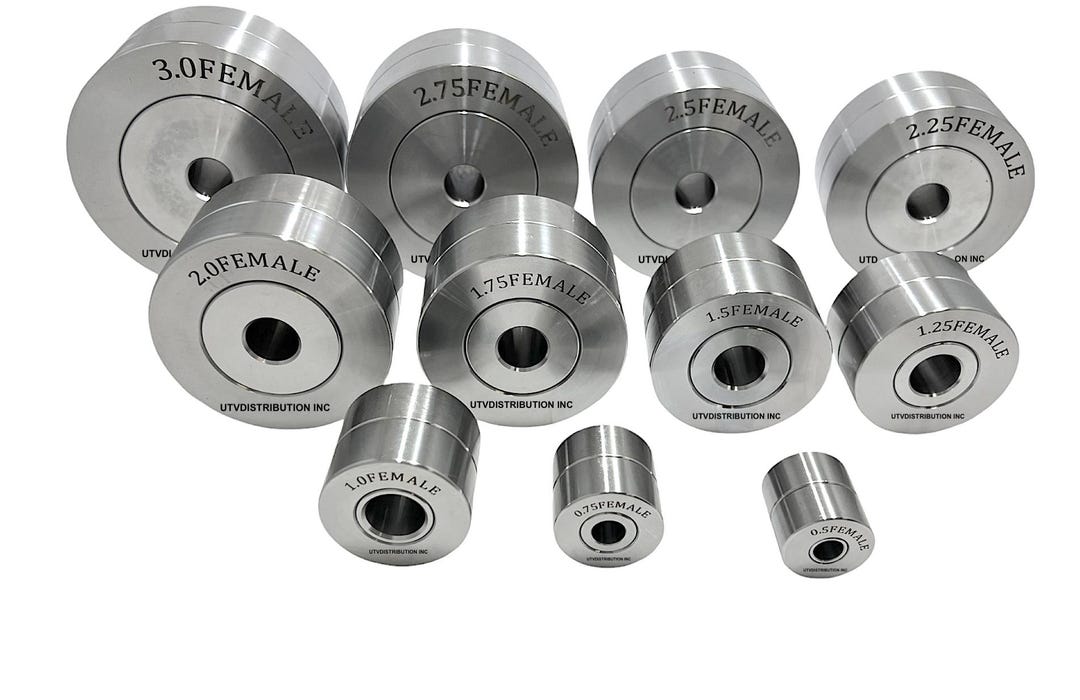 11 Piece Commercial Grade Dimple Dies Set USA MADE NEW Hydraulic Press ...