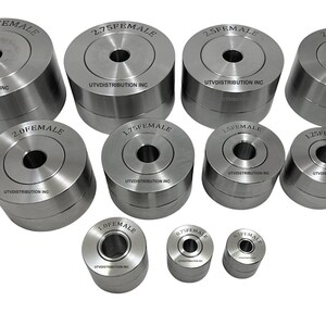 11 Piece Commercial Grade Dimple Dies Set USA MADE NEW Hydraulic Press ...