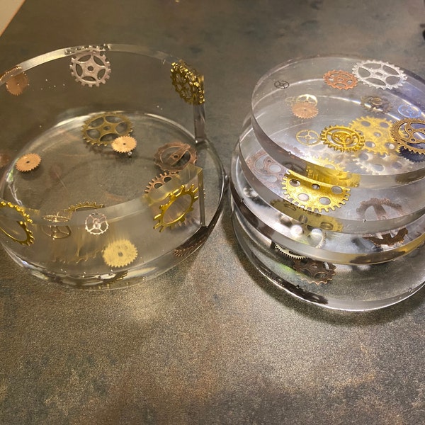 Steampunk Resin Jewelry - Etsy