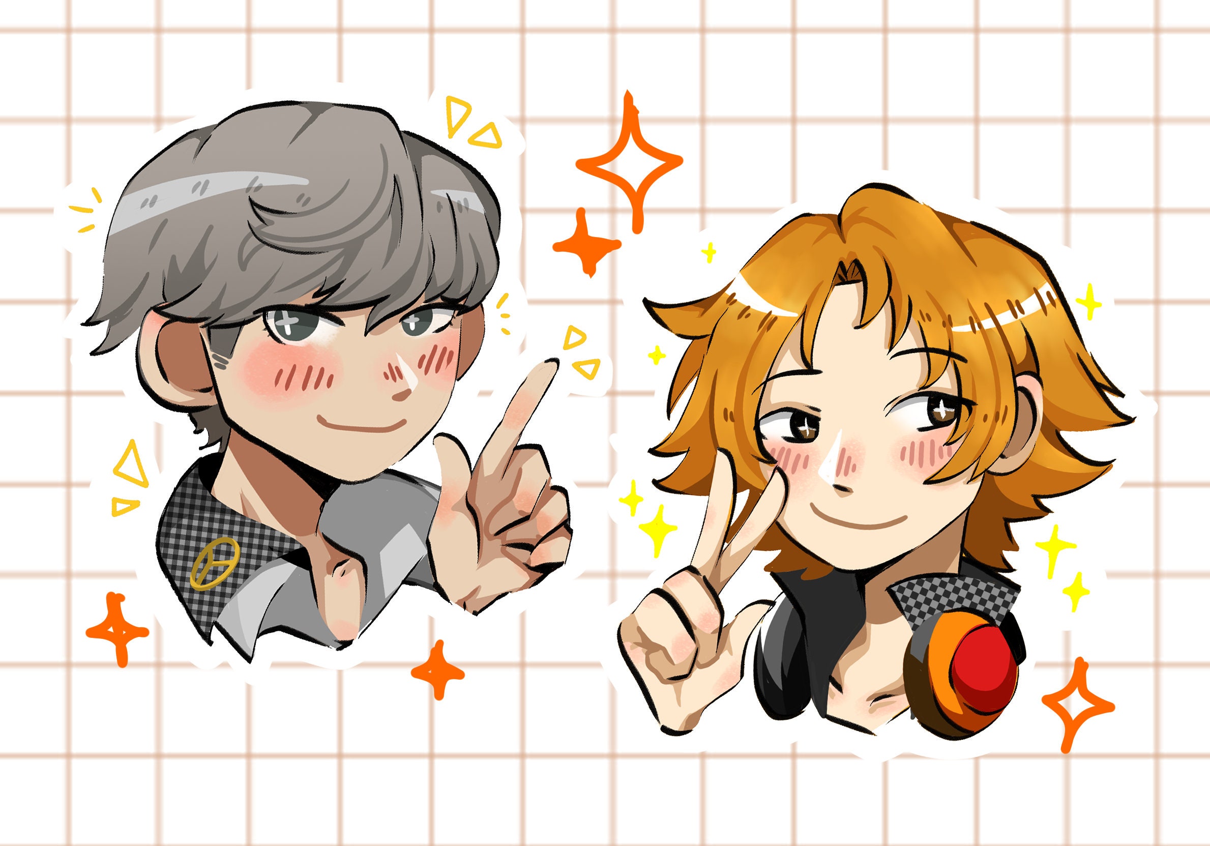 Persona 4 Yu X Yosuke Doujinshi