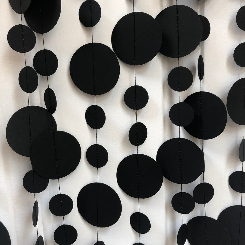 Paper Circle Garland - Etsy