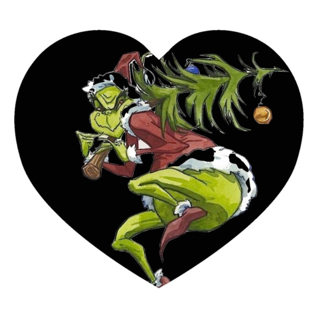 Corazon Grinch - Etsy