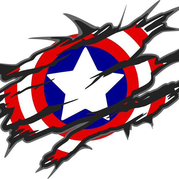 Captain America Art - Etsy