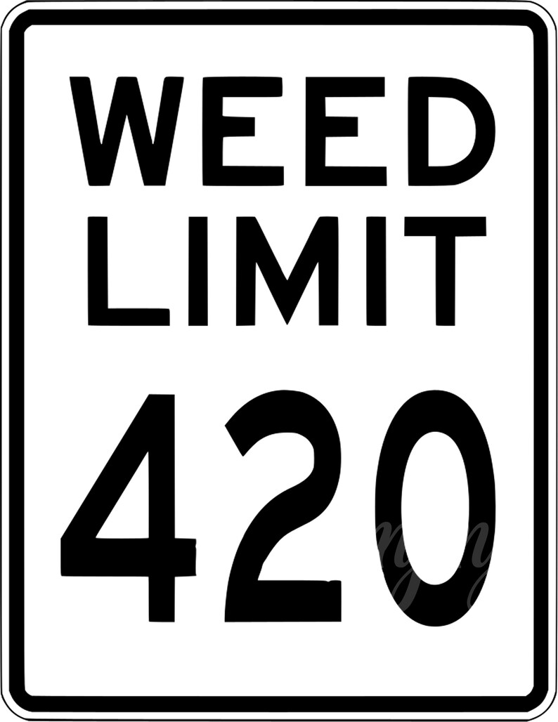 Weed Limit 420 SVG - Etsy