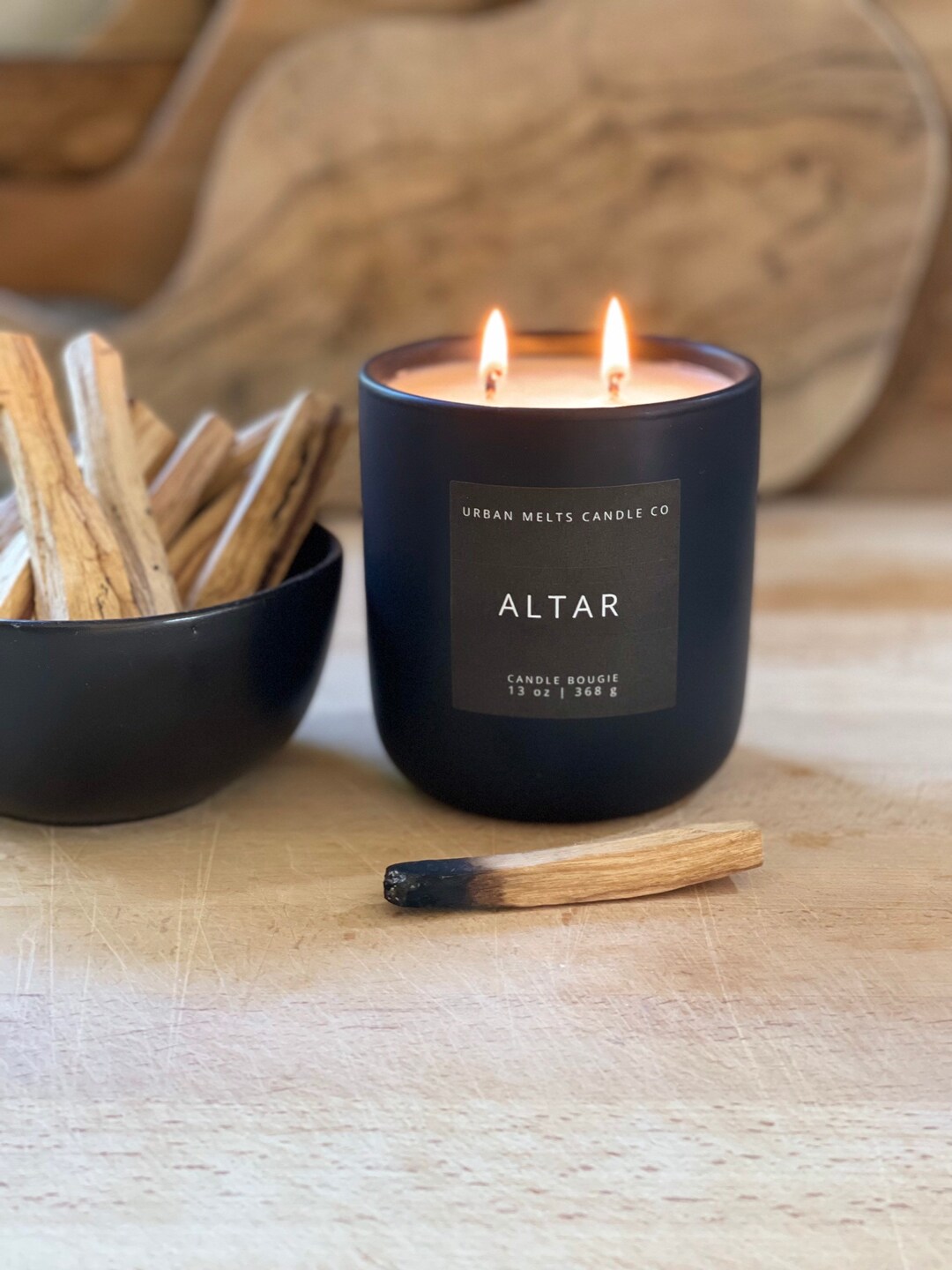 ALTAR Luxe Soy Wax Candle Church Scent Candle Myrrh and Frankincense ...