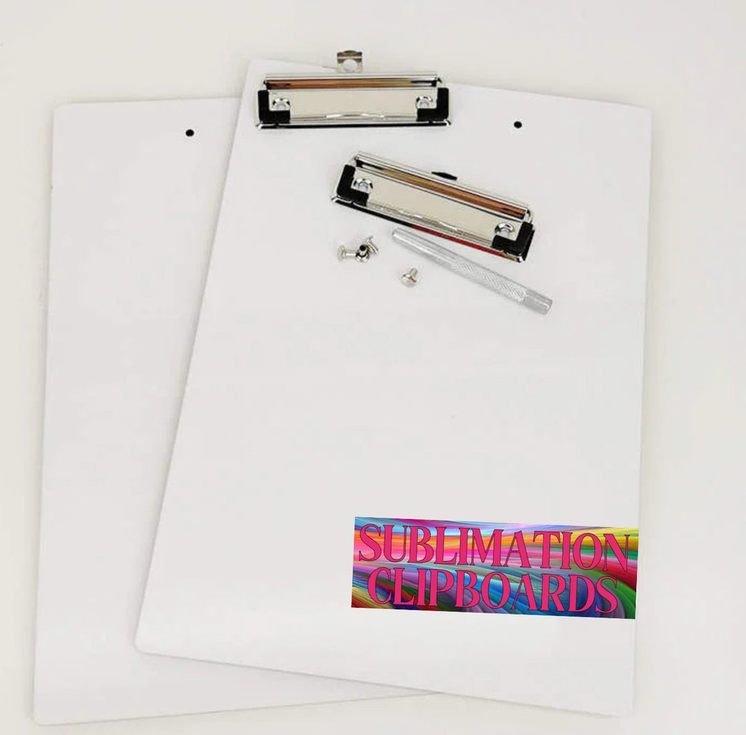 Sublimation Clipboard Blanks, 12.5x9, Personalize With Your Own ...