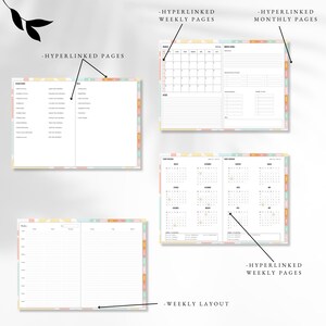 2024 Teacher Planner Printable Digital Download Academic Planner Lesson ...