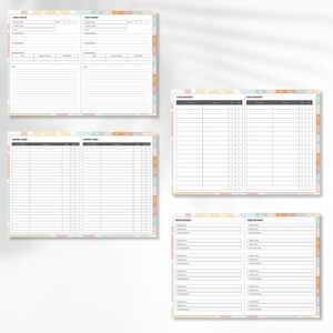 2024 Teacher Planner Printable Digital Download Academic Planner Lesson ...