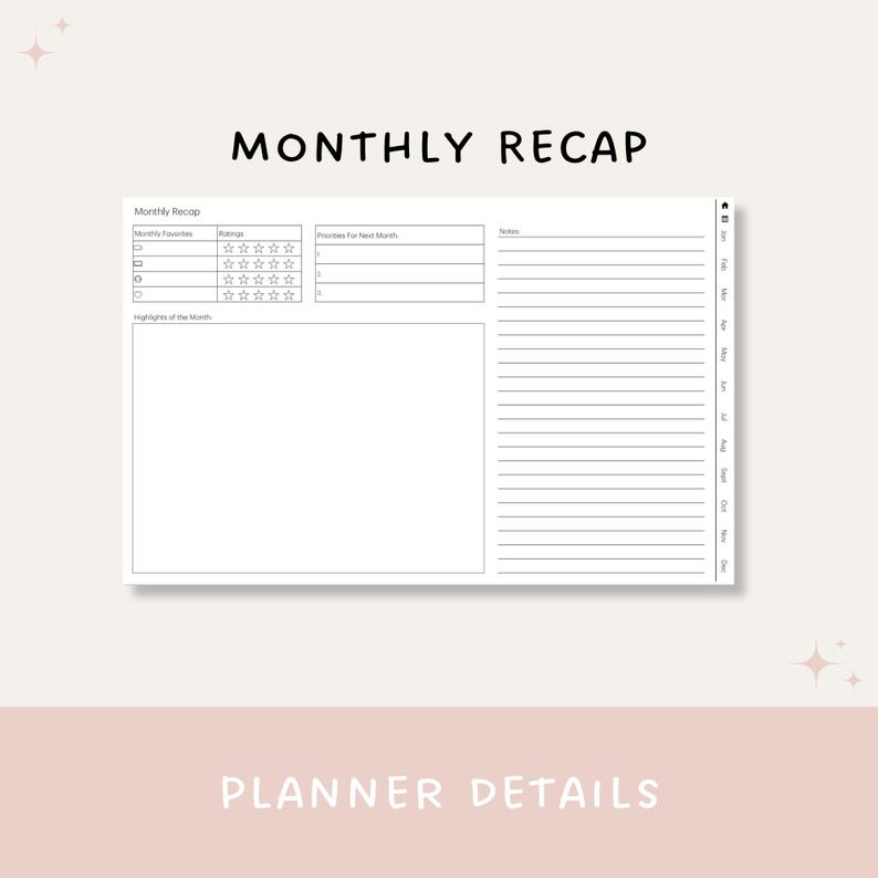 2025 Digital Planner for Goodnotes, iPad & Tablet | Aesthetic Planner ...