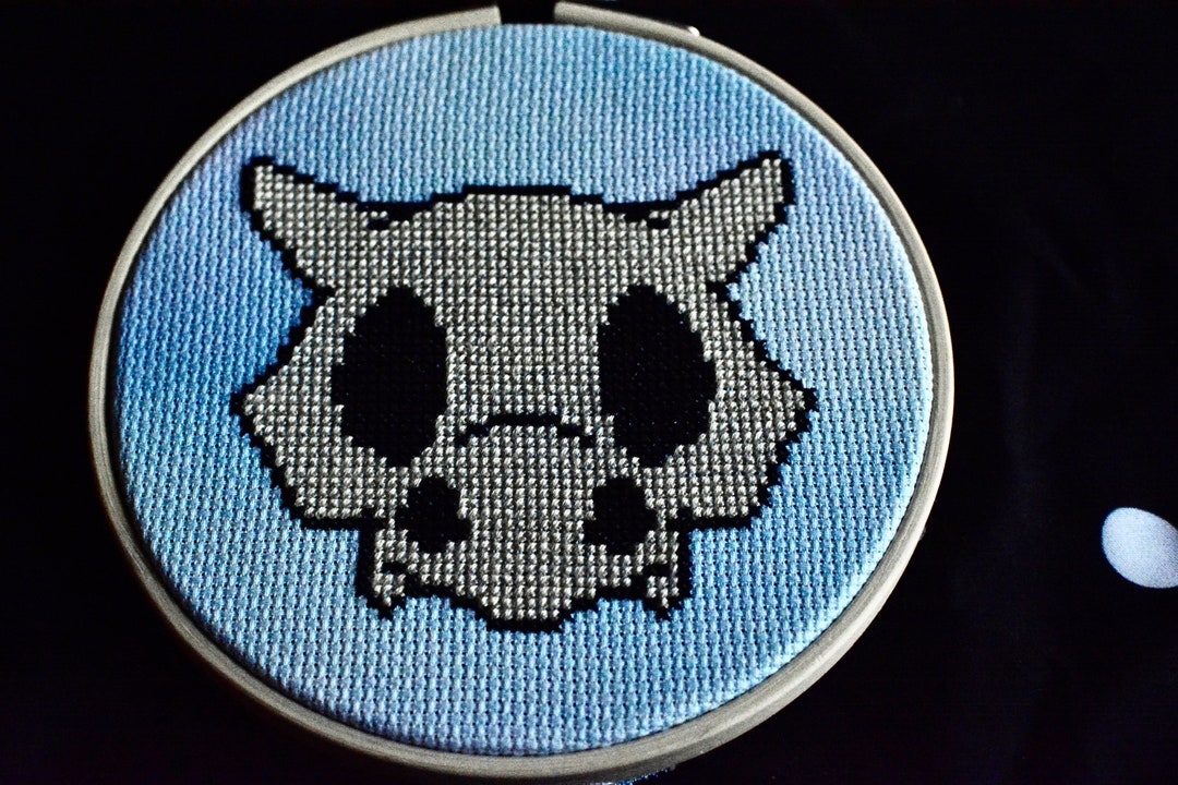 Cubone Cross Stitch - Etsy