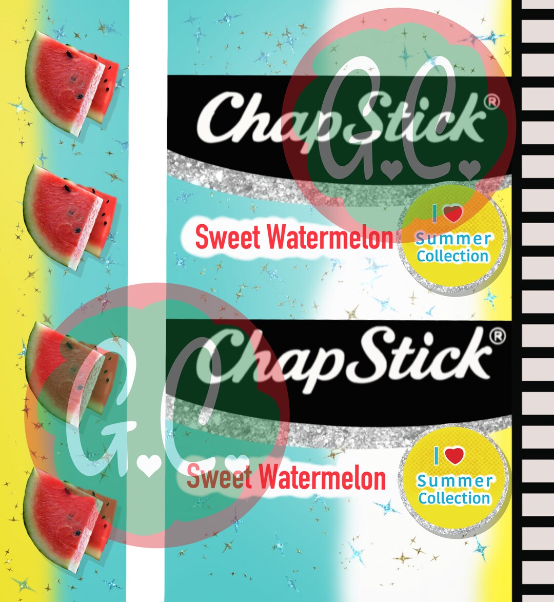 2 PACK Chapstick Sweet Watermelon 30oz Straight and Taper Set Tumbler ...