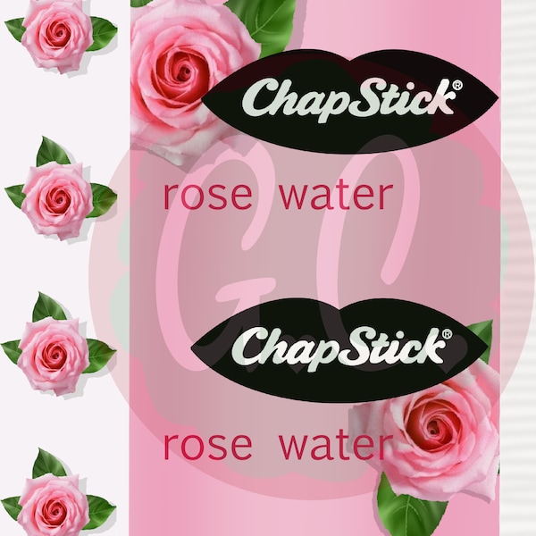 Rose Water Chapstick - Etsy