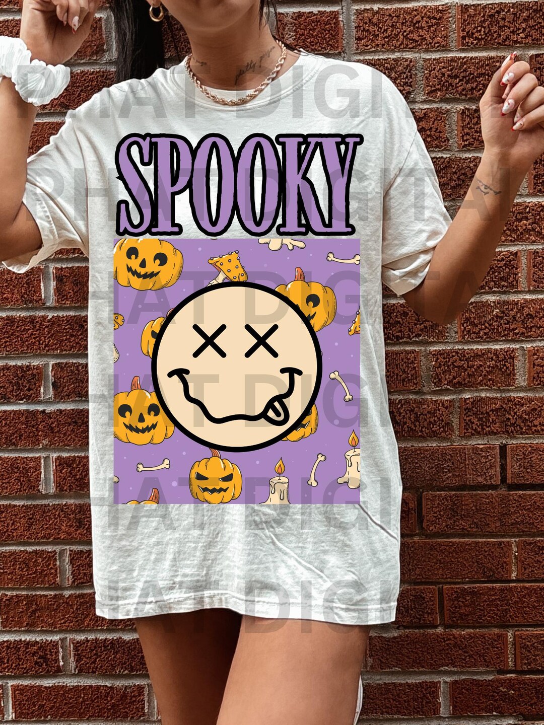 Halloween Pumpkin Band Png Aesthetic Halloween Spooky Png Fall Autumn ...