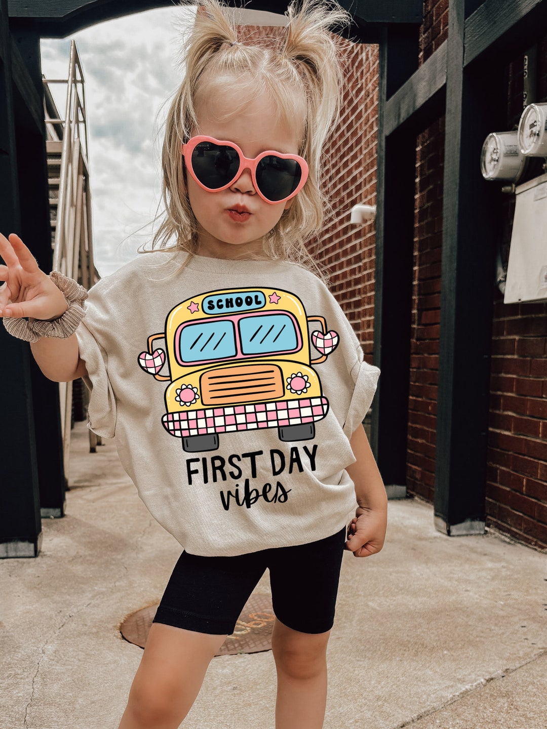 First Day Vibes Png Back to School Png Y2K Aesthetic Png Dtf ...
