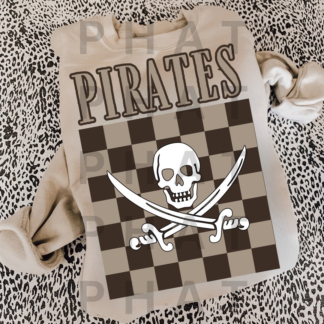 Pirate School Mascot PNG, Checkered Design (digital Download) - Etsy