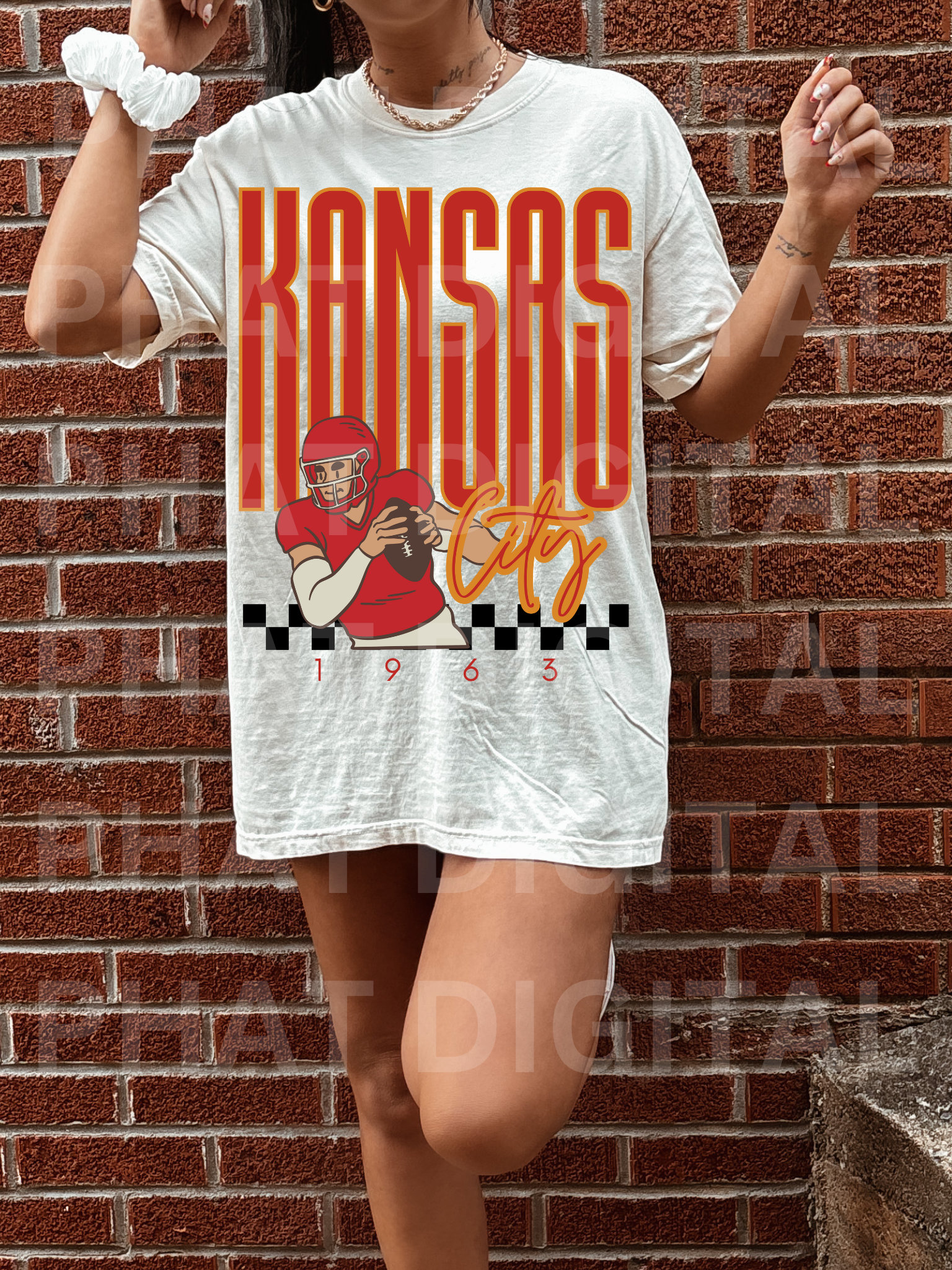 Retro Kansas City Football Png Popular Sports Png KC Football Png ...