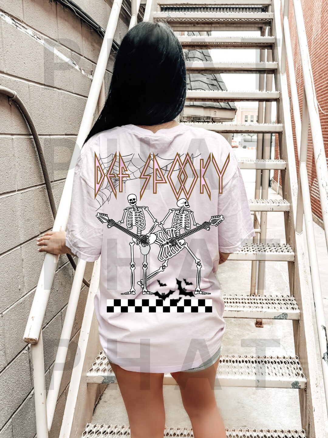 Def Spooky Band Tee PNG, Halloween Graphic (digital Download) - Etsy