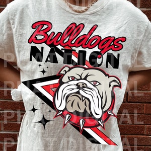Retro School Mascot Bulldog Png School Pride School Spirit Png Popular ...