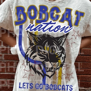 Retro School Mascot Bob Cat Png School Pride School Spirit Png Popular ...