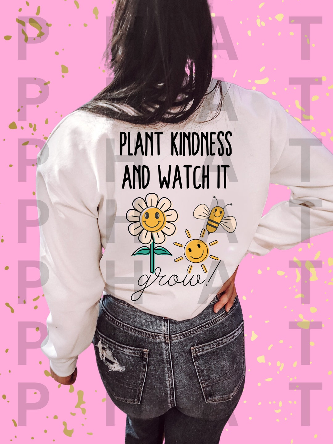 Plant Kindness PNG, Teacher Graphic (digital Download) - Etsy