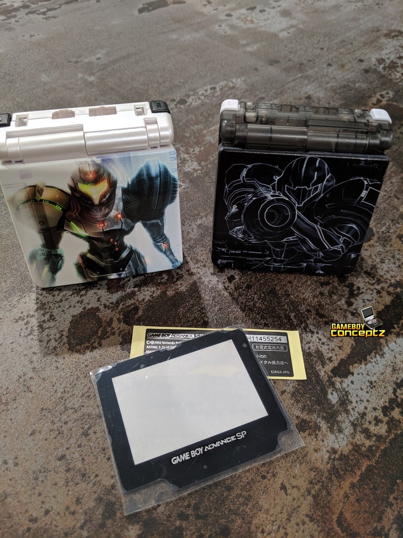 Gameboy Advance SP Custom Shell Metroid | Etsy