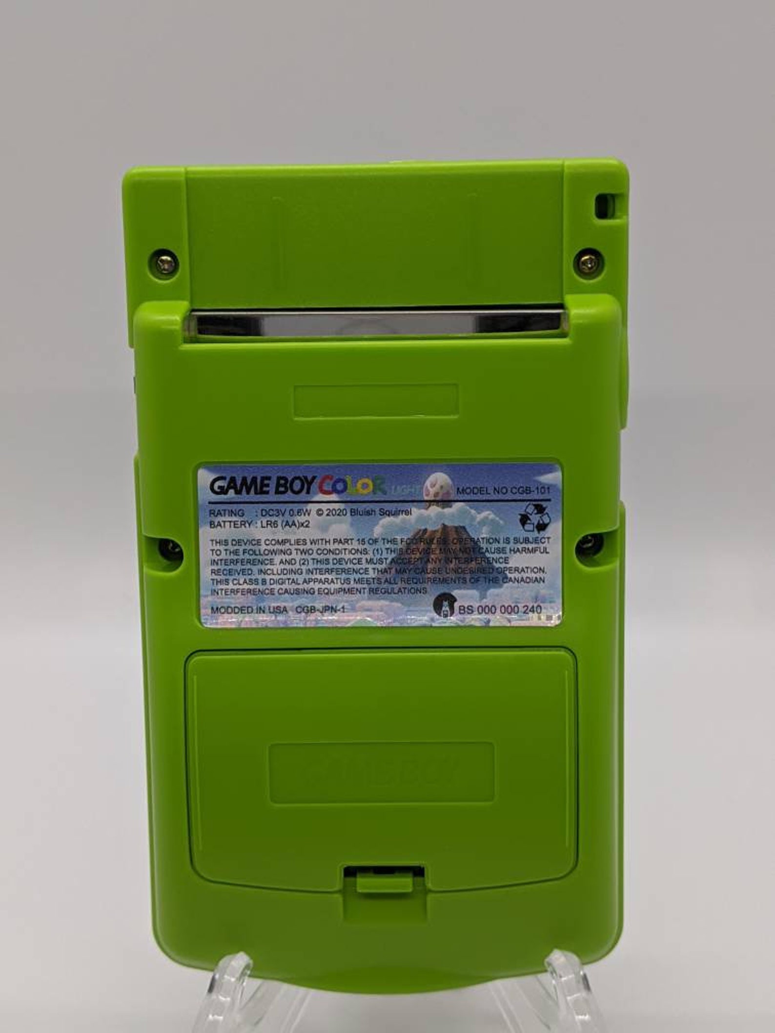 Custom Gameboy Color With Backlight Display Links Awakening - Etsy