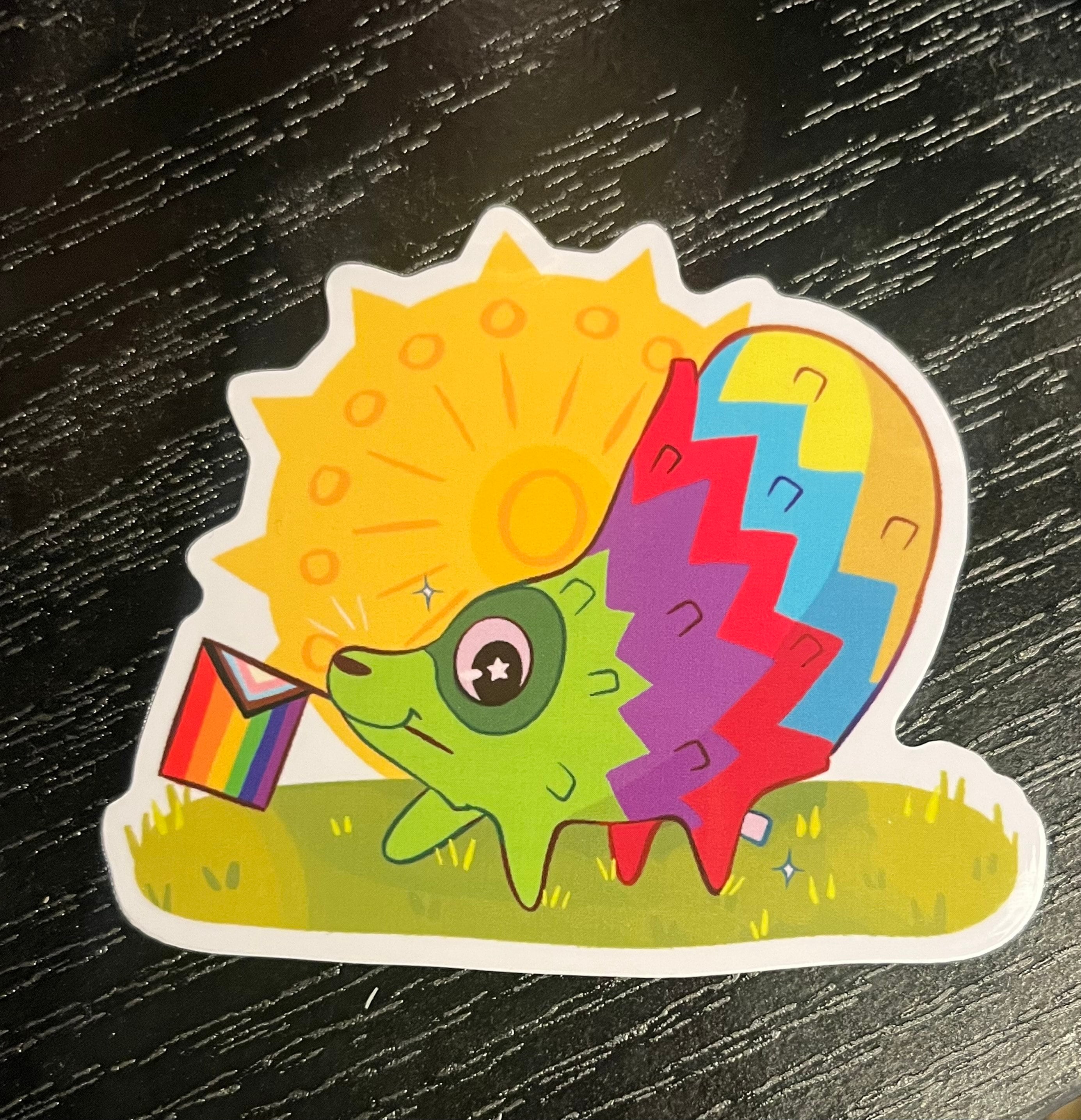 3 Rainbow LGBTQ Fudgehog Viva Pinata Sticker - Etsy