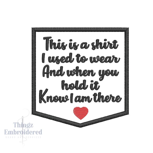 Memory Pillow Patch - Etsy