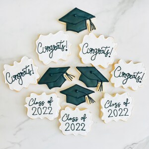 Class of 2022 Graduation Sugar Cookies Graduation Gift - Etsy