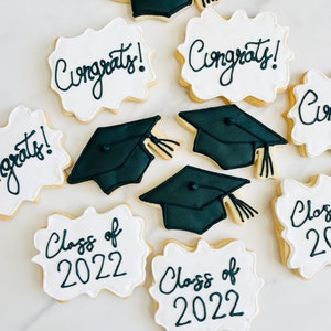 Class of 2022 Graduation Sugar Cookies Graduation Gift - Etsy