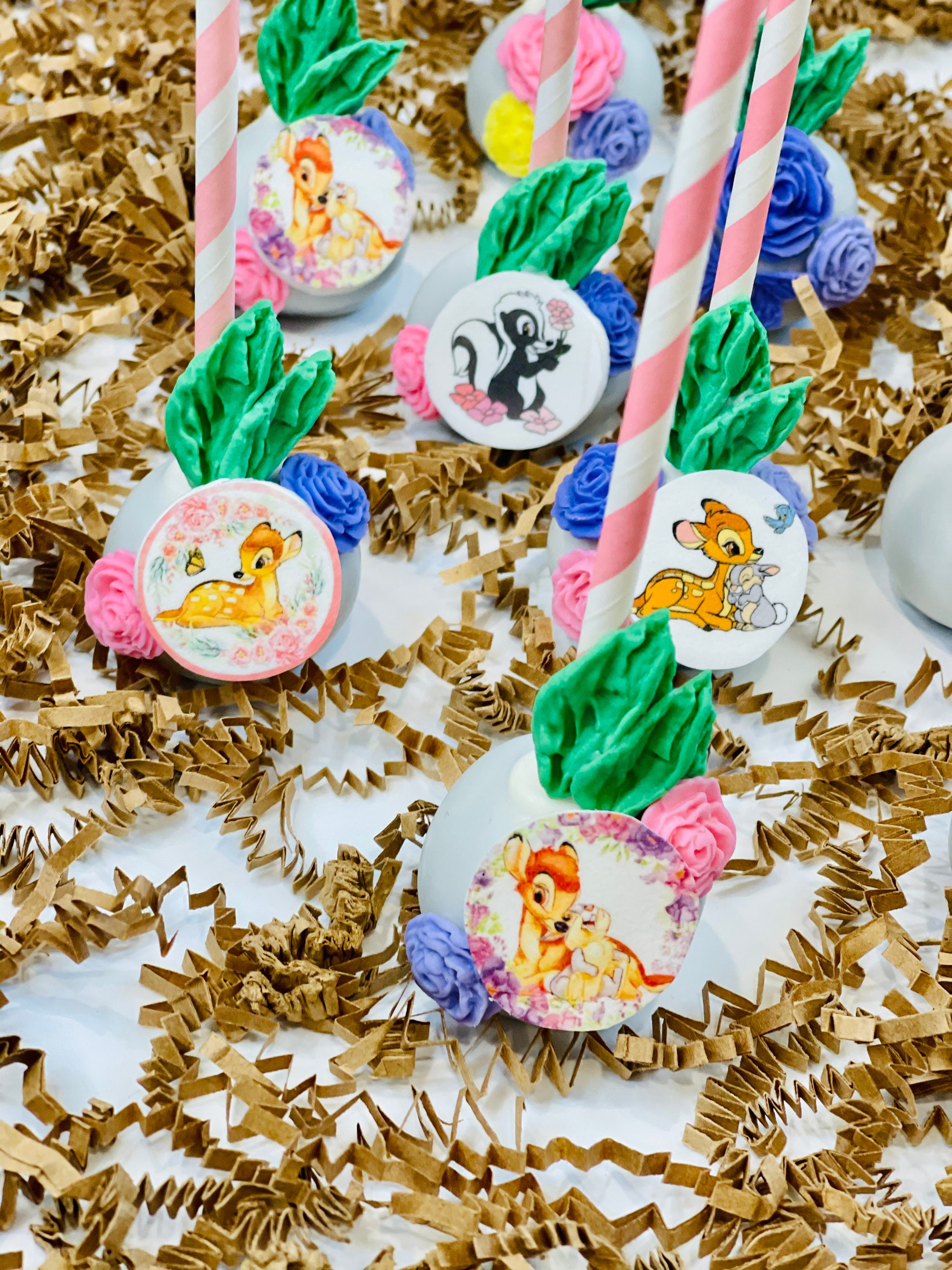 Bambi Theme Cake Pops Bambi Desserts Bambi Theme Baby - Etsy