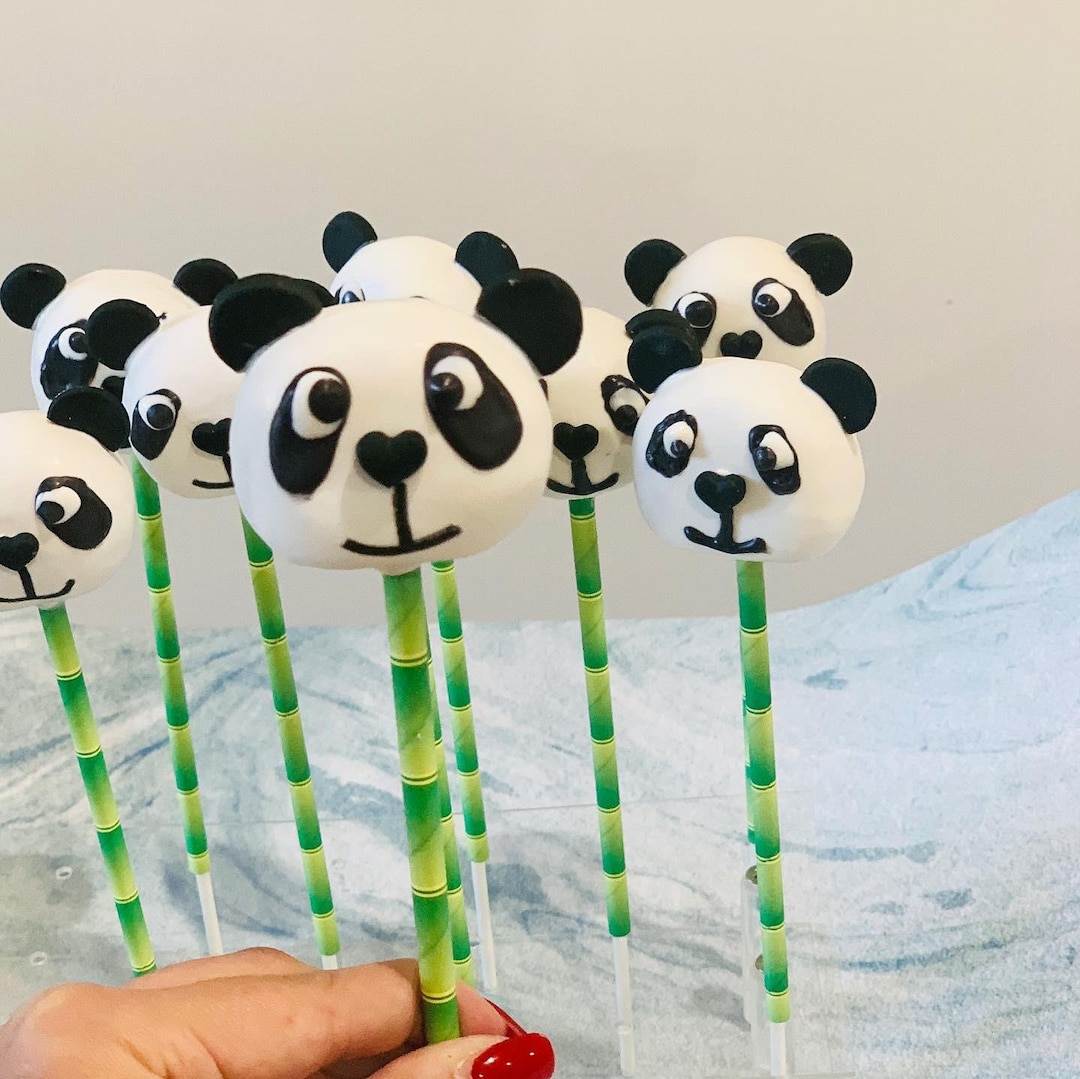Pandas Cake Pops, Unique Cake Pops, Custom Cake Pops, Cake Pops Gift ...