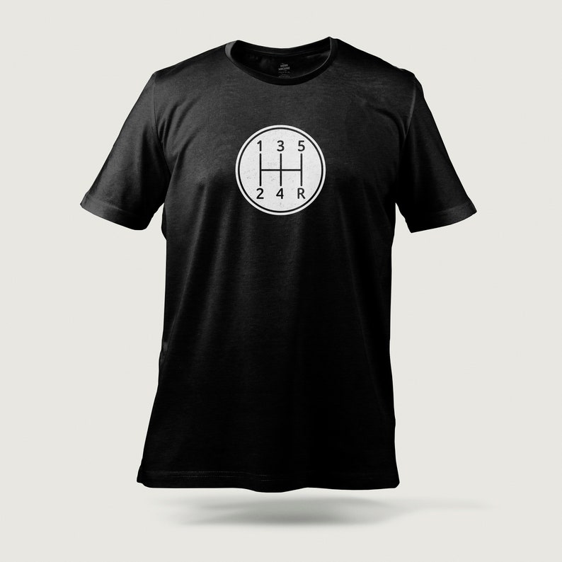 5 Speed Shifter T-shirt: Manual Transmission Graphic Tee - Etsy