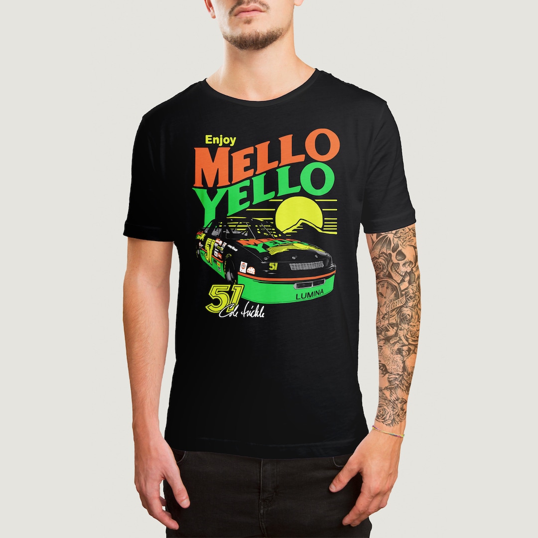 Mello Yello Racing T-shirt, Race Car, Days of Thunder, NASCAR Tee ...
