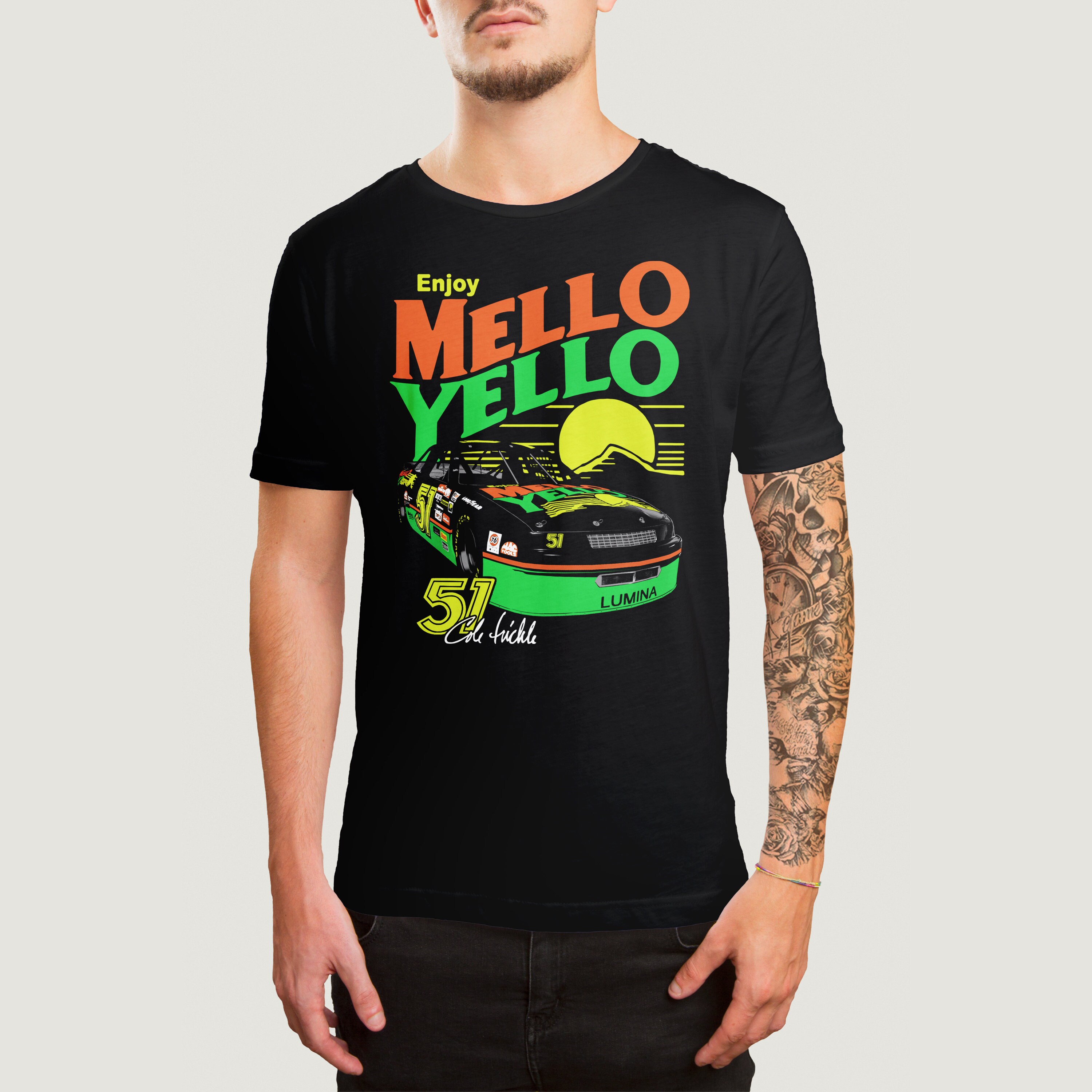 Mello Yello Racing T-shirt, Race Car, Days of Thunder, NASCAR Tee ...