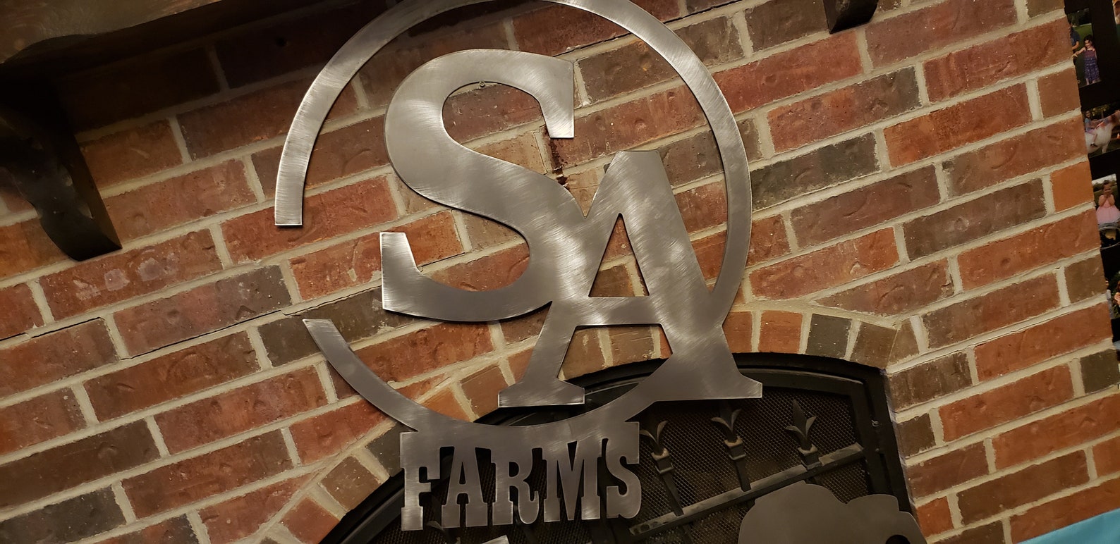 Custom Cattle Brand Personalized for Your Farm Ranch Camp - Etsy