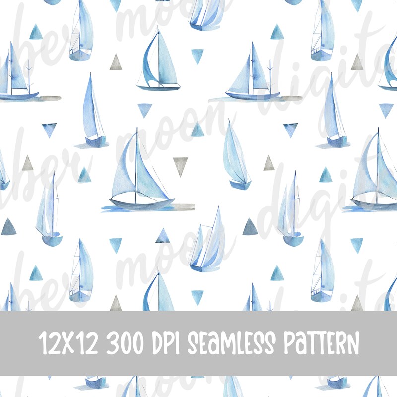 Sailboat Fabric - Etsy