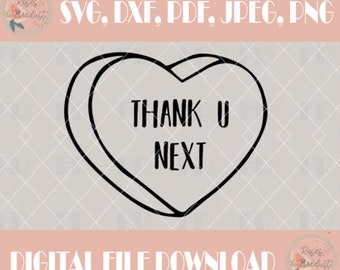 Thank You Next Svg | Etsy